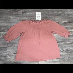 Zara | Dresses | Zara Textured Elasticized Dress | Poshmark